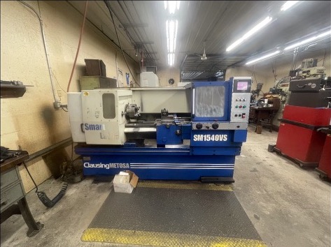 Clausing Metosa #Smart-200-SM1540VS, CNC Lathe, 15.7" swing, 63 ...