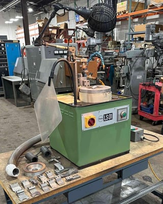 Ewag #LS01, optical profile grinding lapping machine, 8" grinding wheel ...