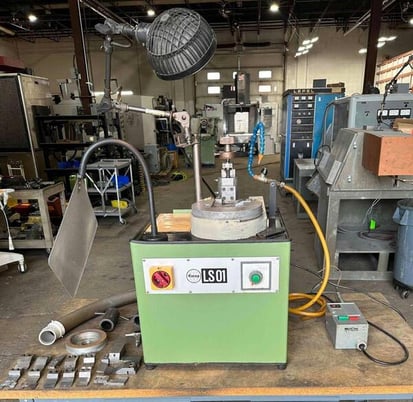 Ewag #LS01, optical profile grinding lapping machine, 8" grinding wheel ...