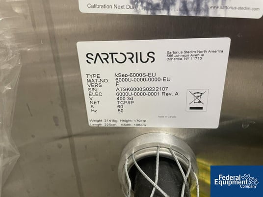 Sartorius #Ksep-6000 Centrifugation System for Sale | Surplus Record