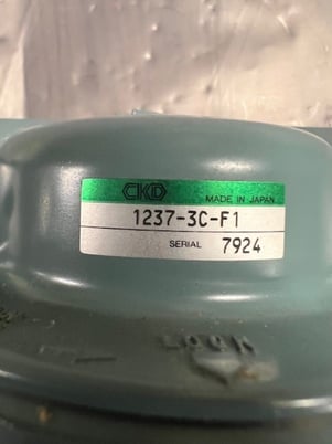 CKD #1237-2C-F1, Pneumatic Air Filter, RC 1/4" for Sale | Surplus Record