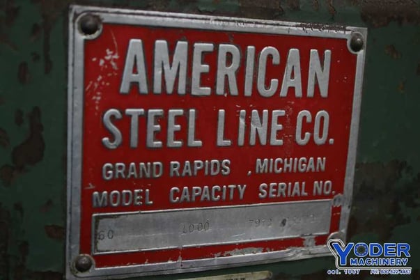 1000 lb. American Steel Line, coil reel, #75613 for Sale | Surplus Record