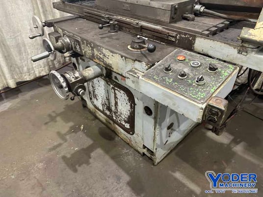 12" x 28" Blohm #Simplex-7, horizontal surface grinder, magnetic power ...