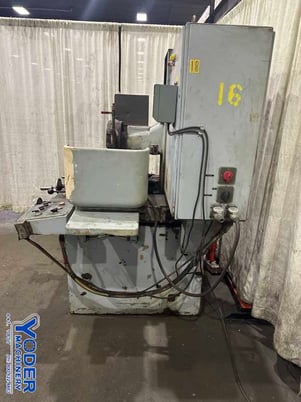 12" x 28" Blohm #Simplex-7, horizontal surface grinder, magnetic power ...