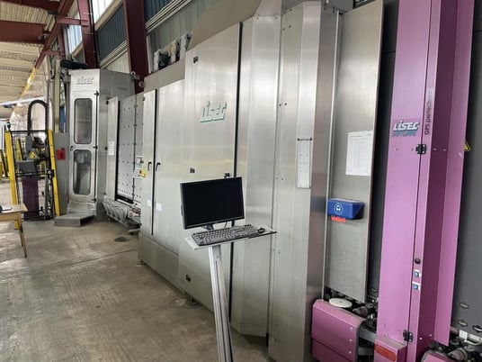 Lisec #LV-20/35-VSA, Automated Insulating Glass Line, 78" x 138" max ...