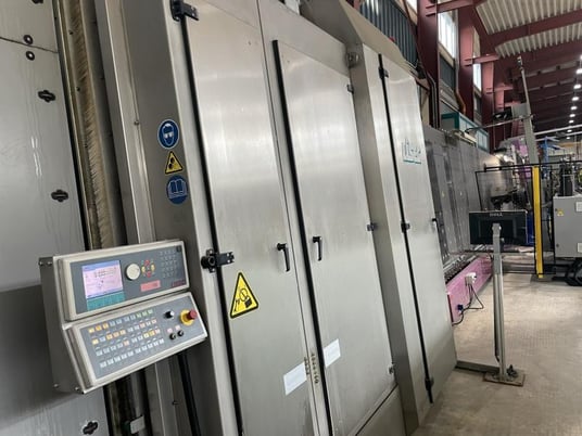 Lisec #LV-20/35-VSA, Automated Insulating Glass Line, 78" x 138" max ...