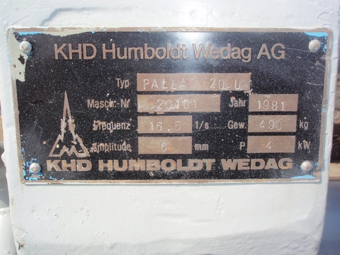 8" x 4' Humbolt-Wedag #20U, Palla Vibratory Ball Mill For Sale ...