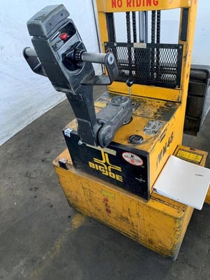 3000 lb. Big Joe #PDM-30-60, electric stacker, 12 V., S/N 360488 for ...