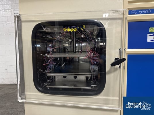 SP Scientific VirTis #25L-Genesis-XL-70, Vacuum Freeze Dryer, 4.6 squaring ft, (3) approx 10.5 ...