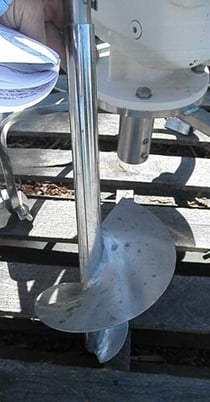 1 HP Getriebau Nord, Agitator Mixer, Stainless Steel vertical auger, 6 ...