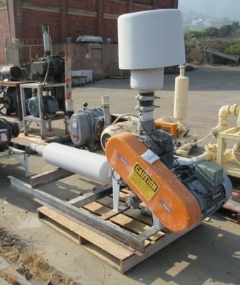 15 psi, Gardner Denver #GGDACDA, Lobe Type Blower, 10" dia. x 38 ...