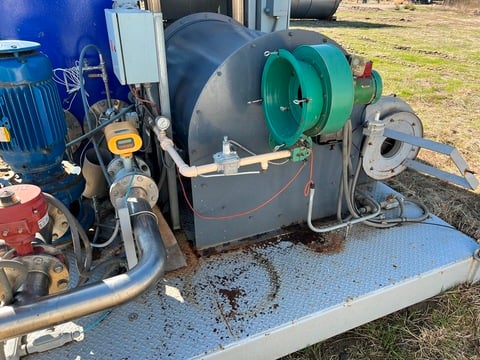 1.29 MM BTU Eclipse #RM100, Burner, 1500 F alloy & 1800 F SiC tubes ...