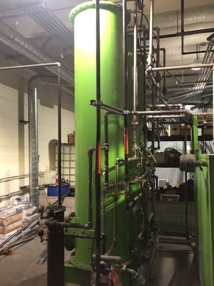 24" x 9' Tactical Fabrication, Ion Exchange Columns, (3) 24" diameter x ...