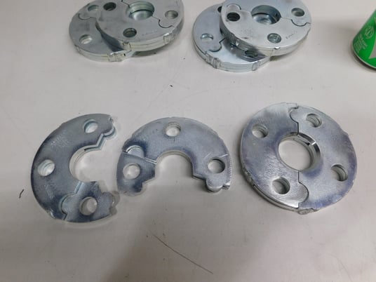 Pipe / Tube Interlocking Split Flange, 1" Marzolf #357-IPS, new (10 ...