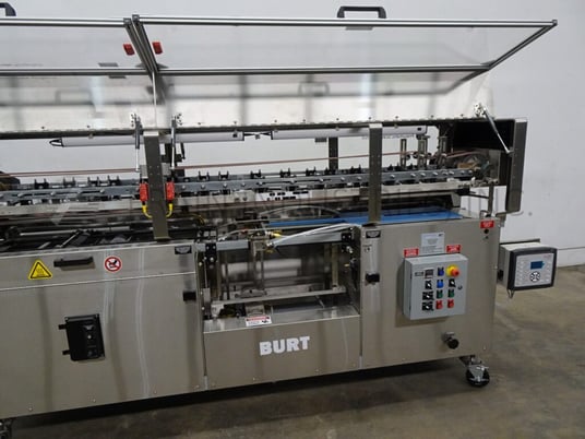 Mateer Burt #704S, automatic, roll thru, glue labeler, 10-600 ...