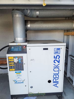 25 HP Fiac #AirBlock-25, air compressor, sound enclosure, 2005 for Sale ...