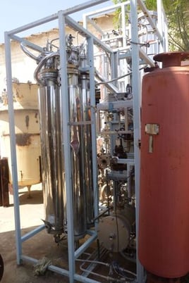 Finn-Aqua #FA-500-SA, Multiple Effect Water Still for WFI, 500 liter/hr ...