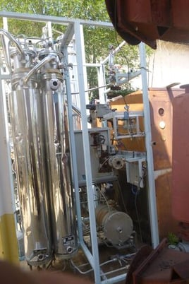 Finn-Aqua #FA-500-SA, Multiple Effect Water Still for WFI, 500 liter/hr ...