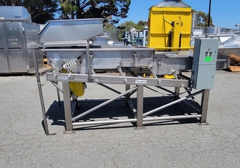 Commercial, Vibratory Screen/Feeder, double-deck screen w/36" x 36 ...