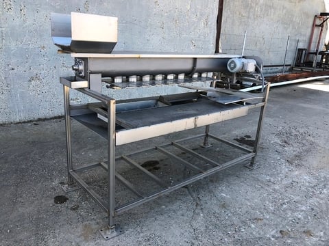 Auger Filler, 8-Head, 6" diameter x 78" L screw, 3.75" diameter ...