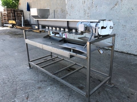 Auger Filler, 8-Head, 6" diameter x 78" L screw, 3.75" diameter ...