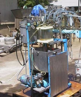 Simplex #480A, Bottle Filler, 8 Valve inline, 9/16" diameter Valve, 150 ...