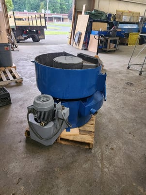 4 cu.ft. Vibe Tech, vibratory finishing bowl, 240 V., 3-phase, internal ...