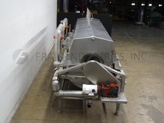 Hughes, rotary, live steam injection blancher, 304 Stainless Steel ...