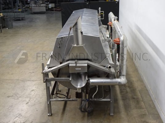 Hughes, rotary, live steam injection blancher, 304 Stainless Steel ...