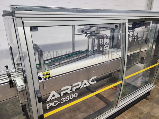 Arpac #PC3500, automatic, continous motion, 6-Axis, servo driven, wrap ...