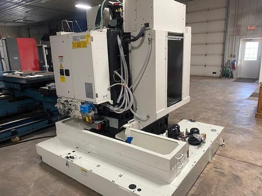 Fanuc #Robodrill-D21MIB5ADV, 4-Axis CNC vertical machining center, 21 ...