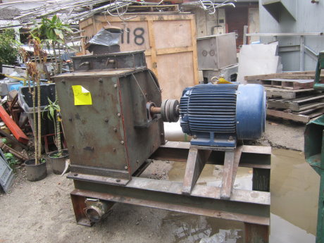 Prater, Hammer Mill, Carbon Steel, 24" diameter x 20" L Chamber, 7" x 7 ...