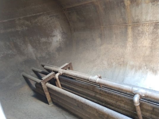 750 gallon Pro-Fab #P08042A, 316 Stainless Steel Reboiler Tank, 50 psi ...