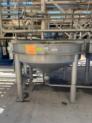 920 gallon Fran Rica, Stainless Steel Tank, Scrape Agitated, 8 ...