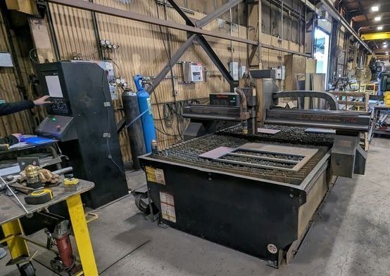 Machitech #Silver-Cut, cut down draft plasma burn table, 5' x 10 ...