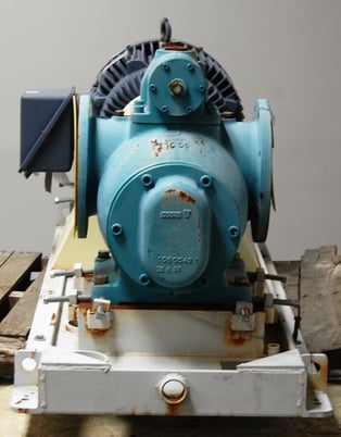 Leistritz #L2NG-116/180-AHGKI-G, Screw Pump and Motor Pump, 8" X 8", W ...