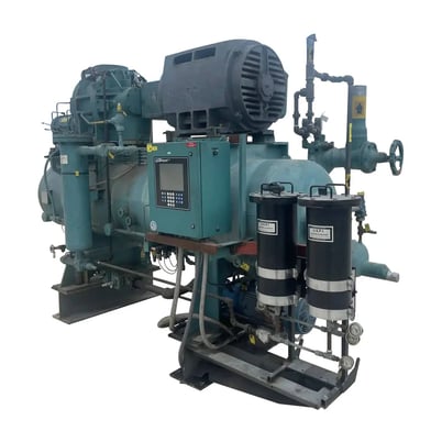 450 HP Frick #RWBII-177H, Rotary Screw Compressor Package, Frick ...