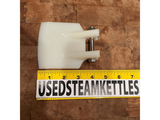 Kettle Scraper Finger, poly scraper blade, 3.5"W x 4.5"L,fits Hamilton ...
