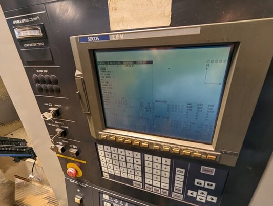 Hitachi-Seiki #VS40, CNC vertical machining center, X-600mm, Y-450mm, Z ...