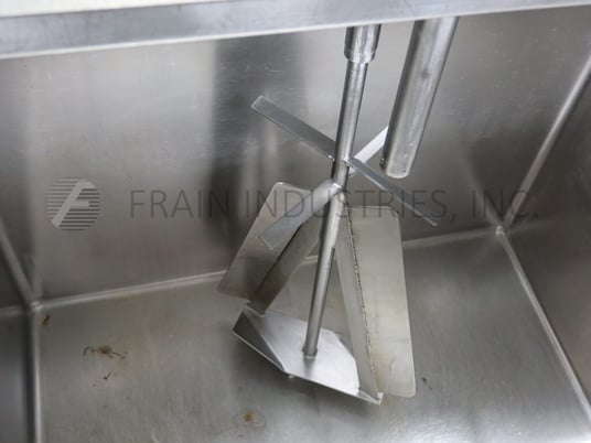 Cherry Burrell #BC, 2 compartment 304 Stainless Steel low pressure ...