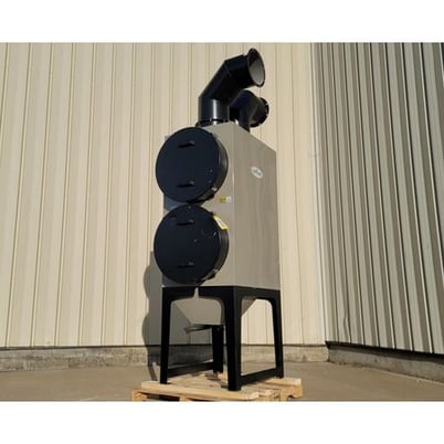 6600 cfm Conair Franklin, energy smart dust collector, high-temp dryer ...