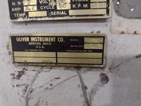 1/2" to 30" Oliver Adrian #600, drill grinder / sharpener, 28" length ...