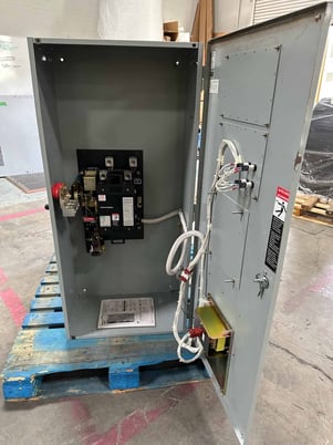 400 Amp. ASCO 7000 Series, manual transfer switch, 240 Volts, Nema 1 ...