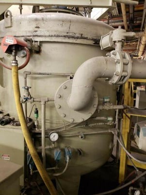 Lindberg #22GR-3830, top loading vacuum furnace, 1700°F for Sale ...