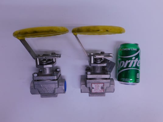 1" Apollo, Ball Valve, Class 300# SW x SW, CF3M Stainless Steel ...