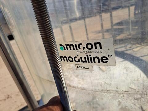 Amicon #P1000x500mm, Cast Acrylic Chromatography Column, 1000 mm ...