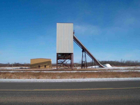 10 Ton Westec, Rail Car Load Out Tower, 30" x 260' L conveyor, 6-10 ...