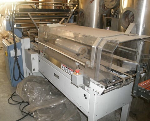 Conflex #CWM-160, Overwrapper, 16" wide, 220 Volt, 60 PSI, 25 Amps, 1 CFM For Sale | Surplus Record