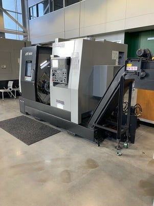 Takisawa #FX-600, CNC Lathe, 6" chuck, 1.6" bar, 11.8" turning diameter ...