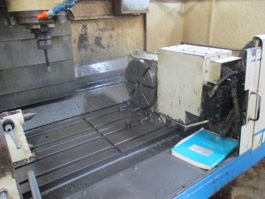 Okuma #MC-50VA, CNC vertical machining center, 20 automatic tool ...